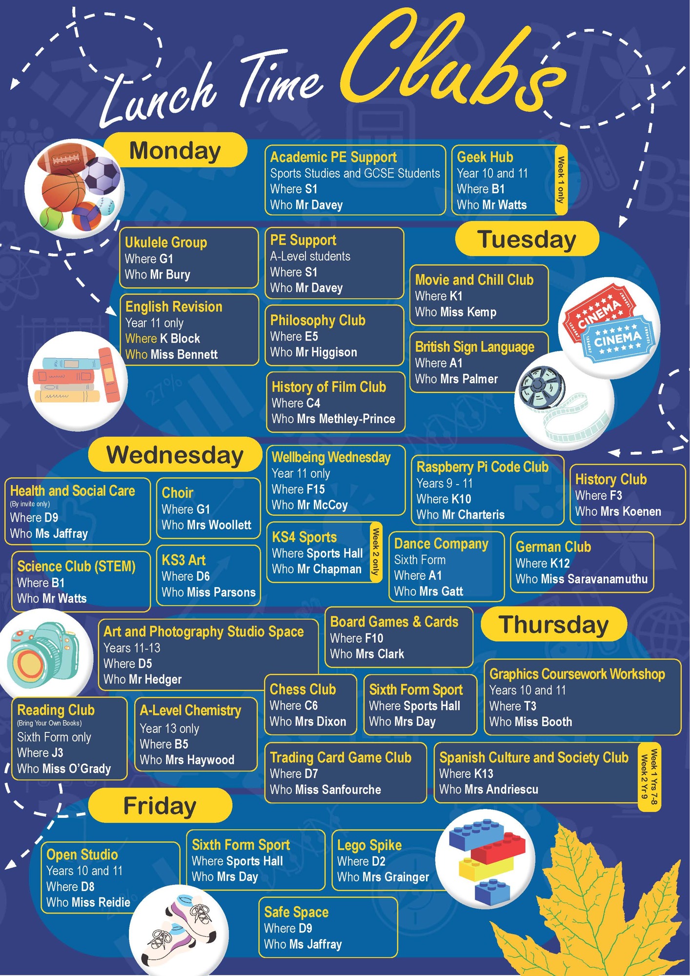 School Clubs - The Maplesden Noakes School